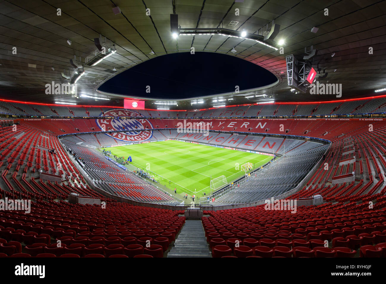 Grandstand in allianz arena in hi-res stock photography and images - Alamy