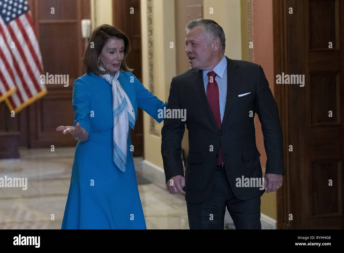 King abdullah nancy pelosi hi-res stock photography and images - Alamy