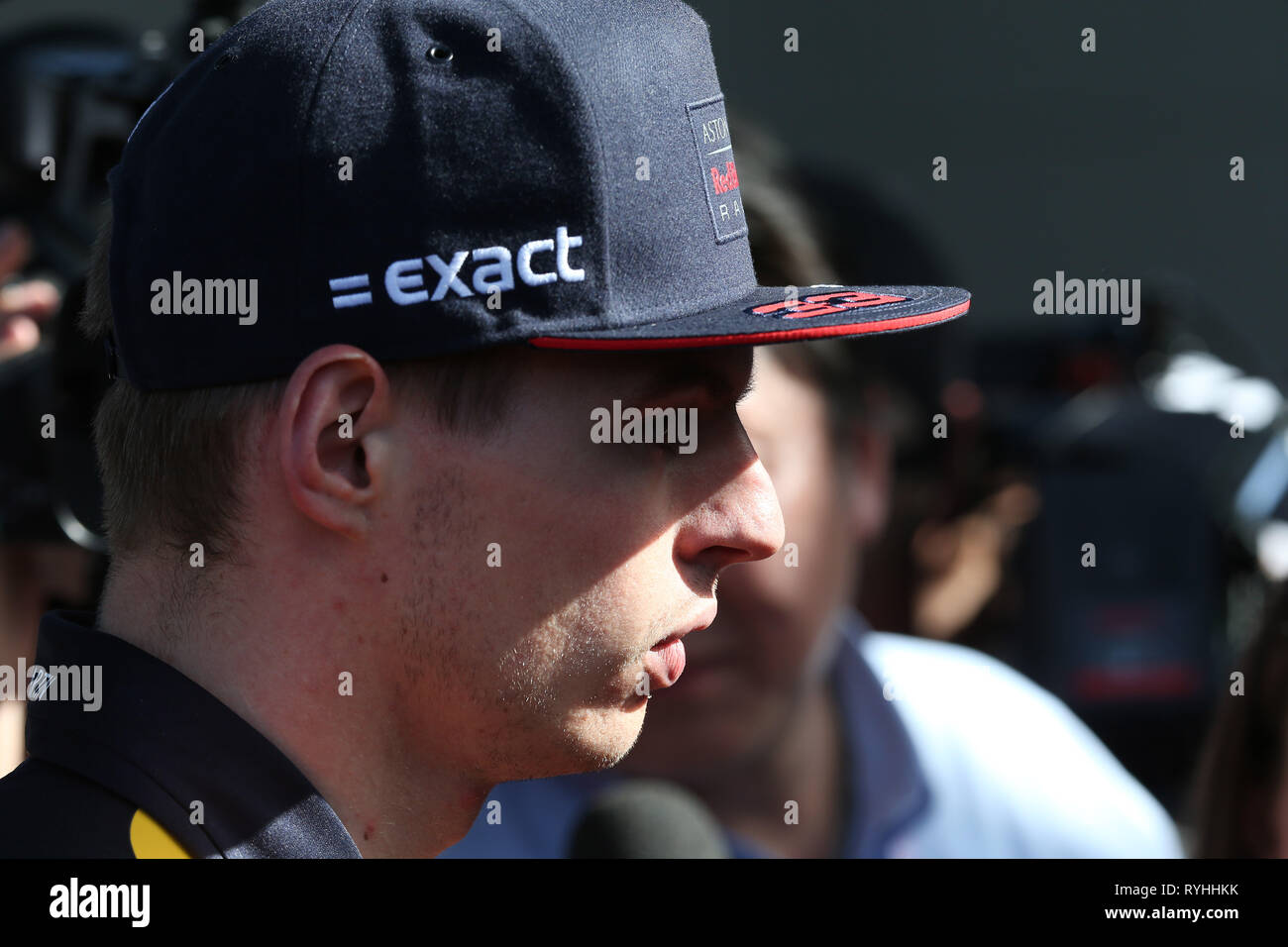 The fia press conference max verstappen hi-res stock photography and ...