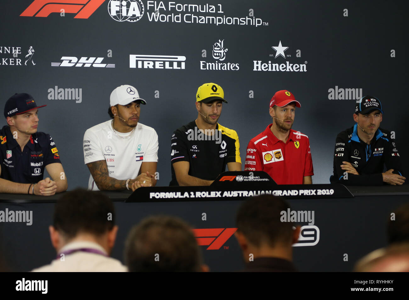 Red bull racing rb15 lewis hamilton hi-res stock photography and images ...