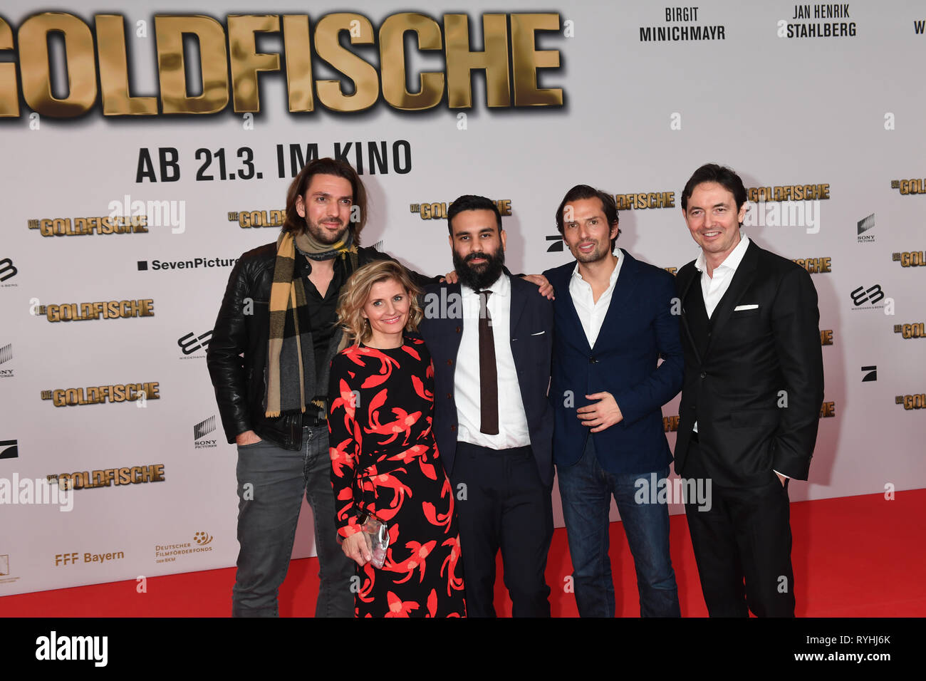 13 March 2019, Bavaria, München: The producer Max Wiedemann, (l-r) the ...