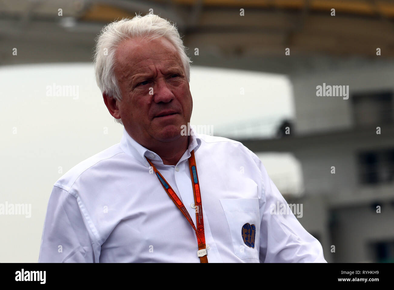 FILE PICS Charlie Whiting F1 race director died today, Melbourne ...