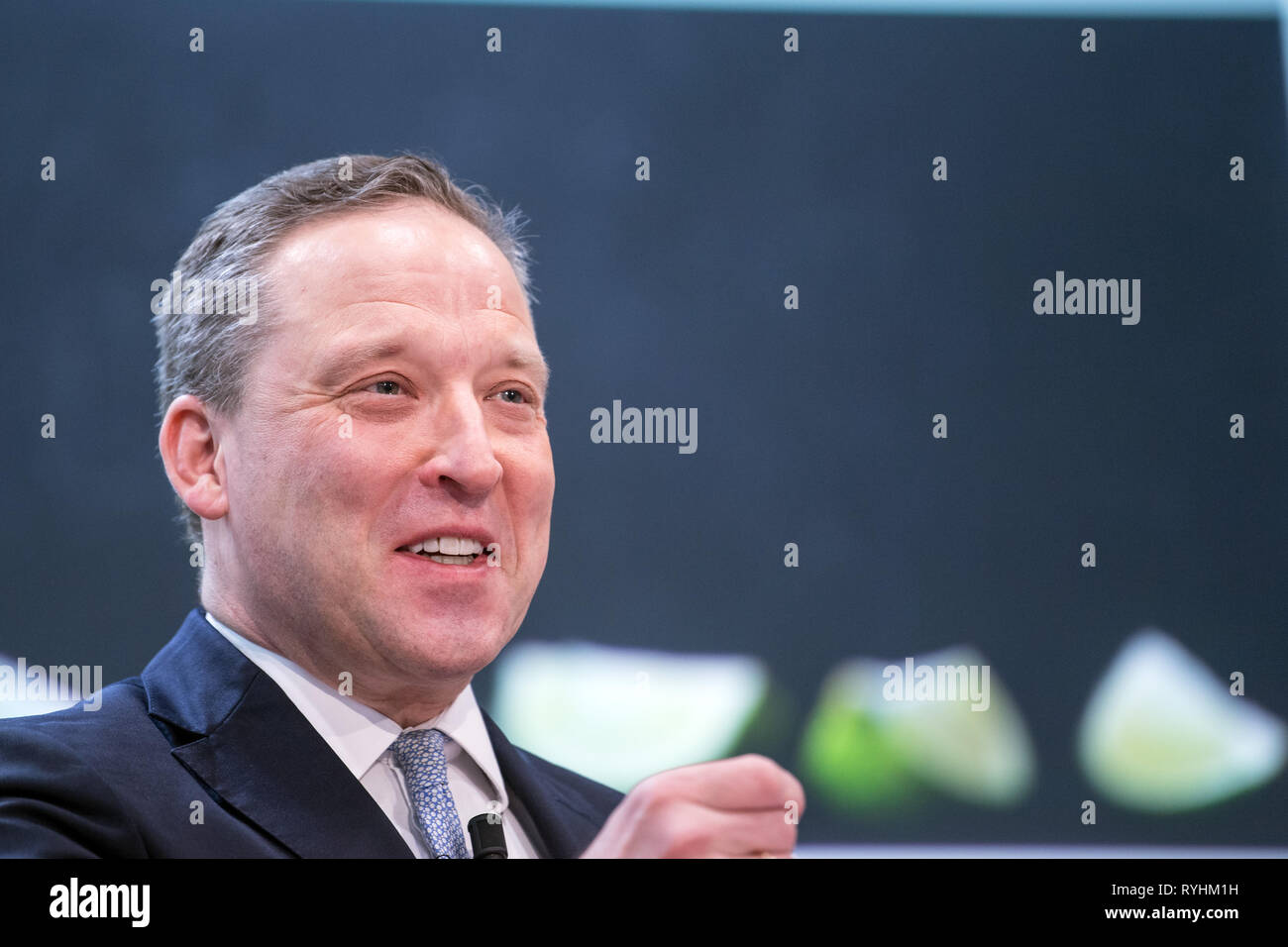 14 March 2019, North Rhine-Westphalia, Köln: Matthias Zachert, CEO of ...