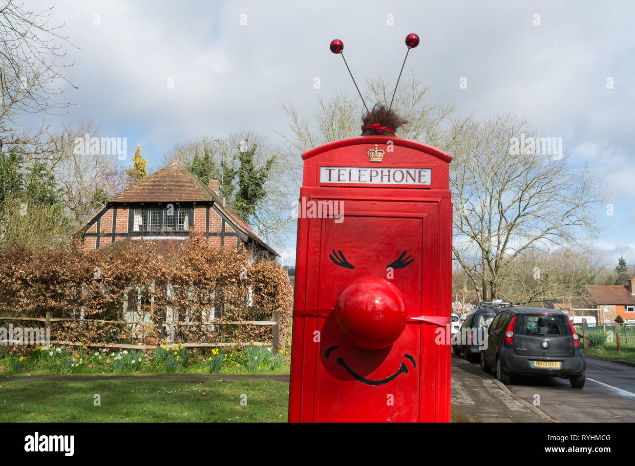 Quirky Phone Box High Resolution Stock Photography and Images - Alamy