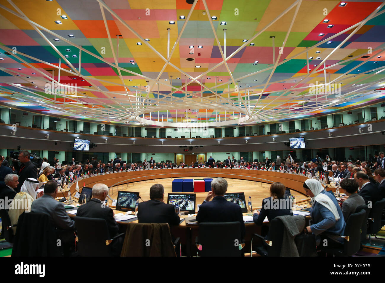 Council of ministers eu hi-res stock photography and images - Alamy