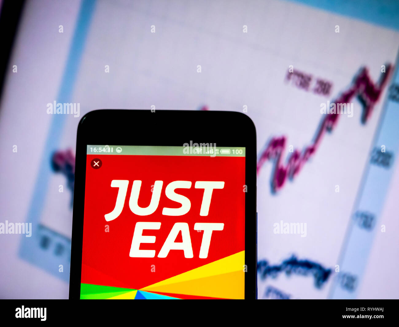 Eat technology logo hi-res stock photography and images - Alamy