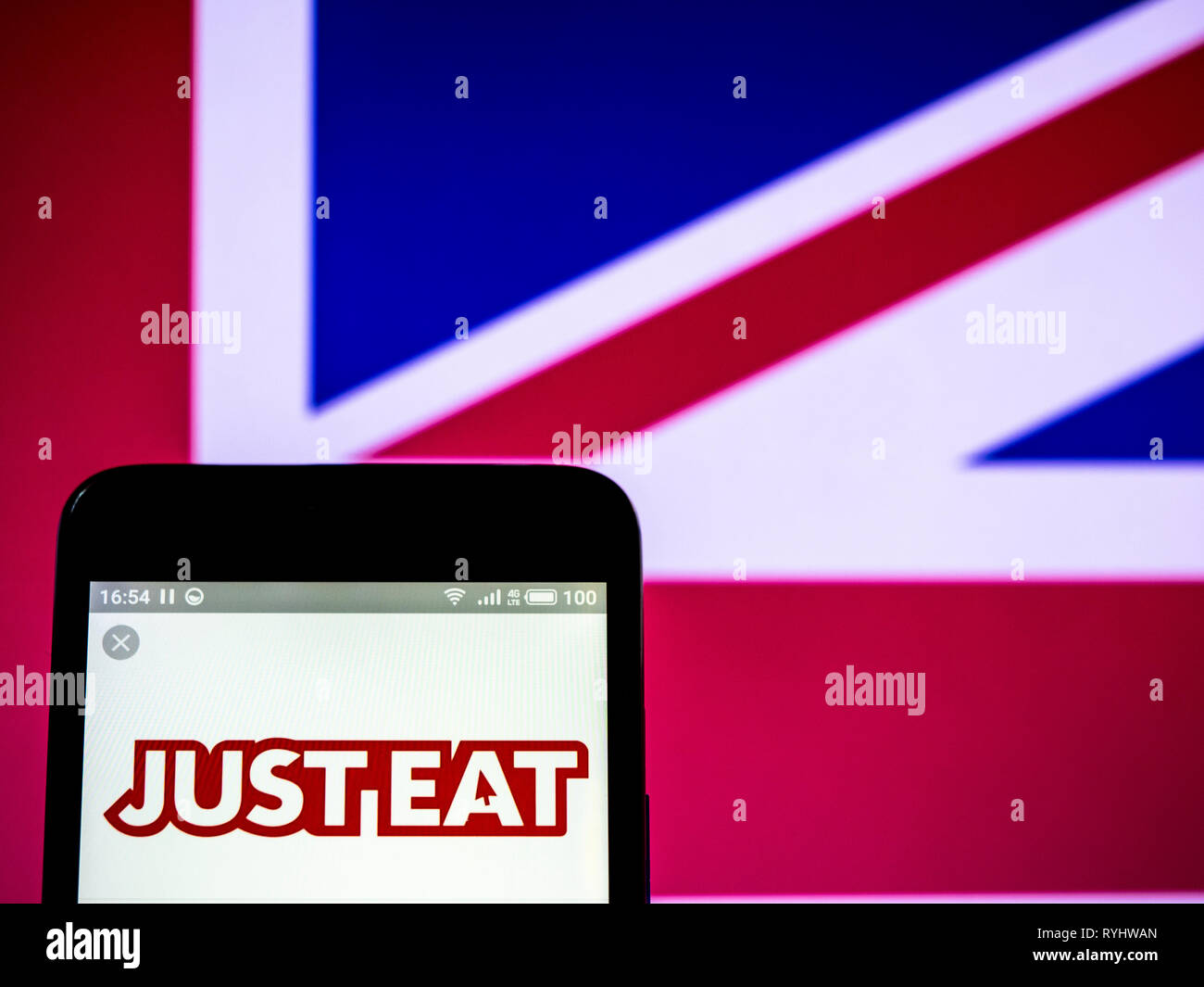 Eat technology logo hi-res stock photography and images - Alamy