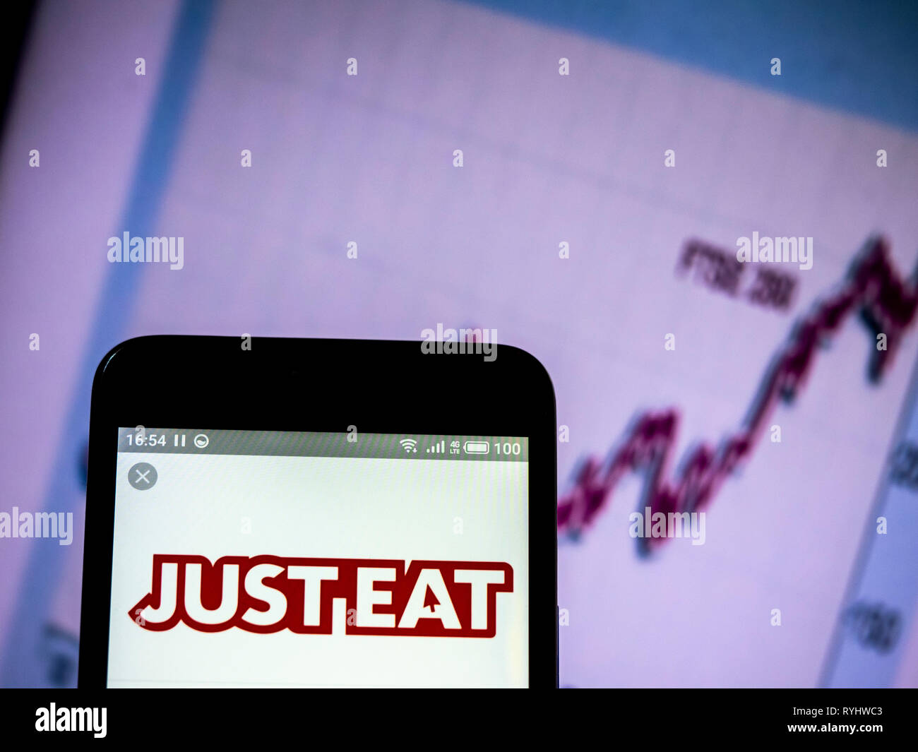 Just eat company hi-res stock photography and images - Alamy