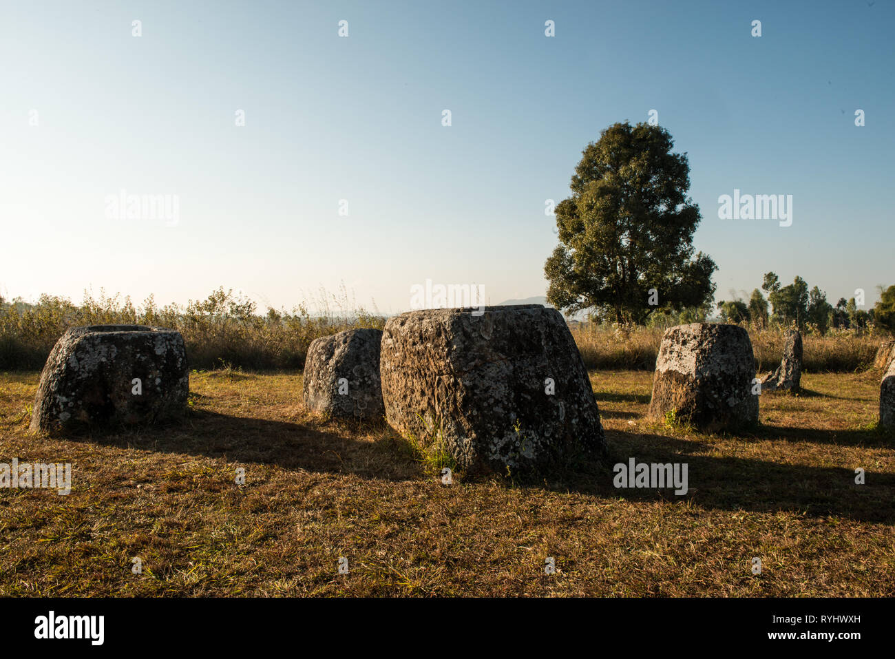 Plain of Jars Stock Photo - Alamy