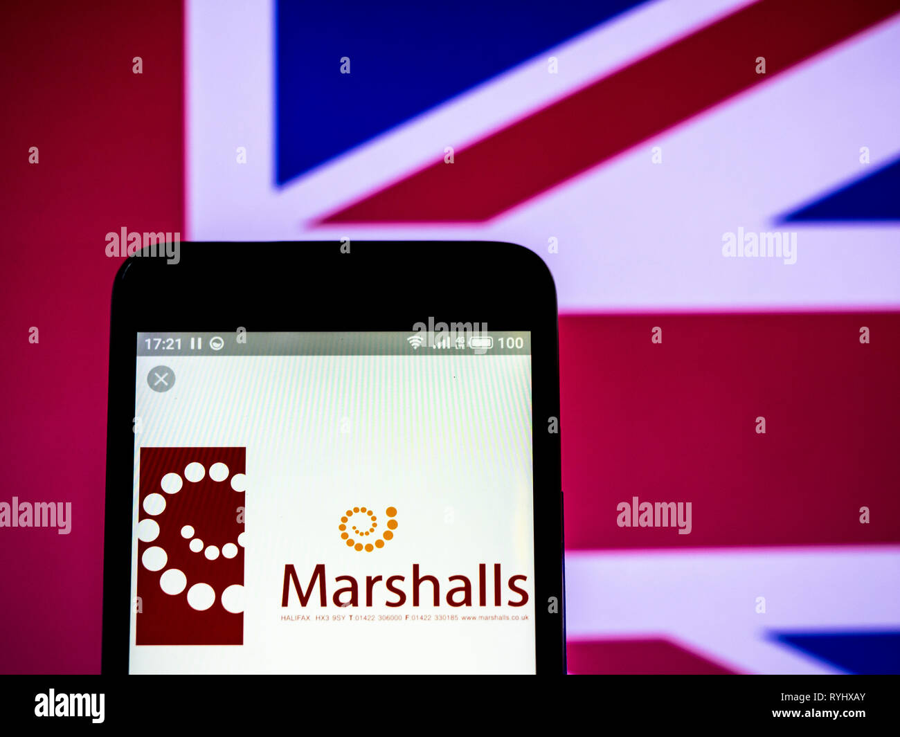 Marshalls logo hi-res stock photography and images - Alamy
