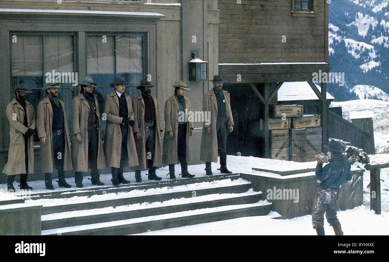 GUN FIGHT, PALE RIDER, 1985 Stock Photo - Alamy