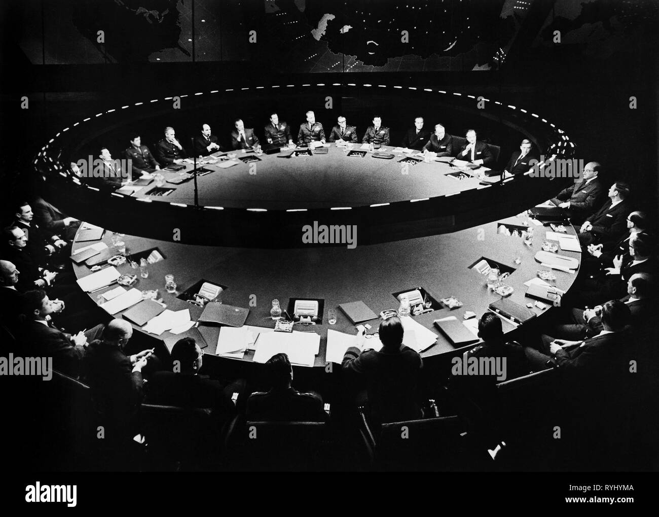Dr strangelove 1964 war room hi-res stock photography and images - Alamy
