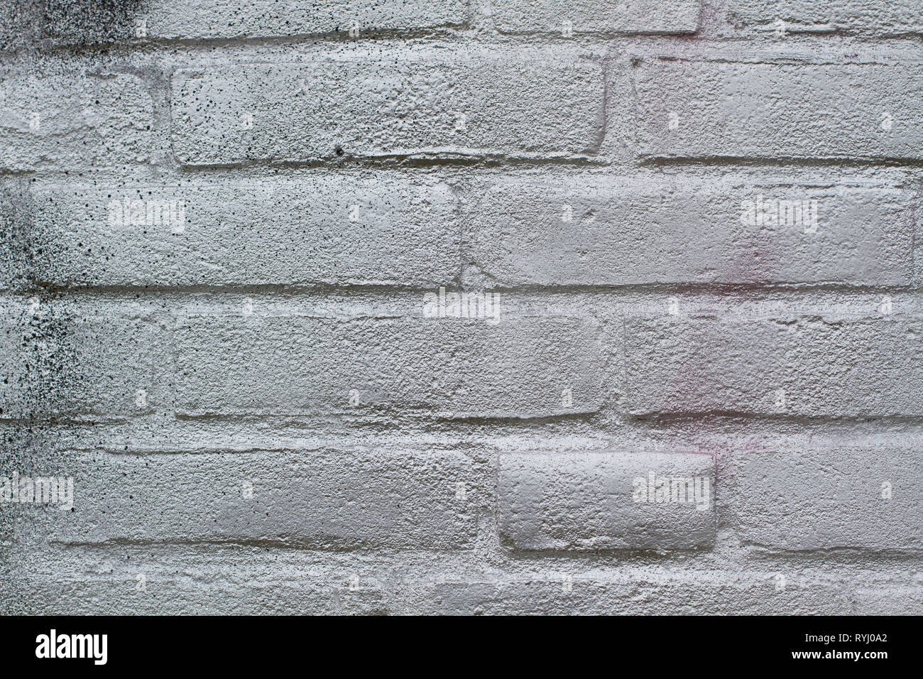 Detail of a silver brick wall Stock Photo - Alamy