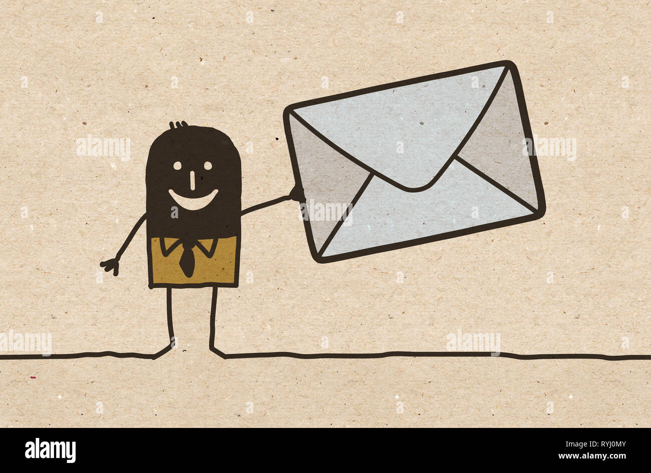 Mailing envelope hi-res stock photography and images - Alamy