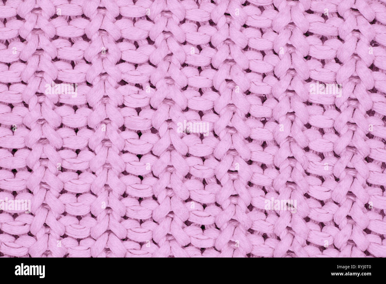 Real pink knit texture. Background, pattern concept. Knitted fabric ...
