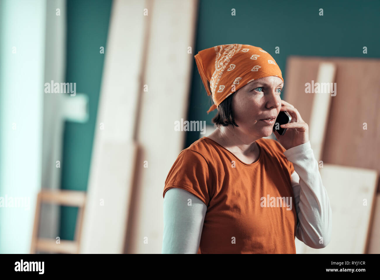 Bandanna head scarf hi-res stock photography and images - Alamy