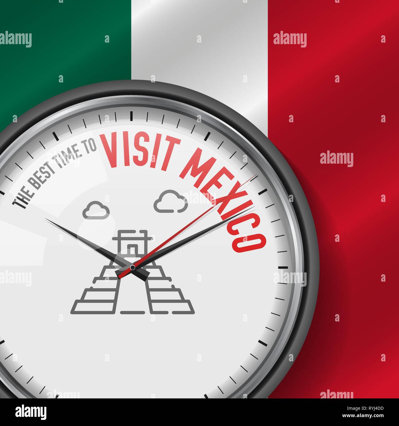 Visit mexico Stock Vector Images - Alamy
