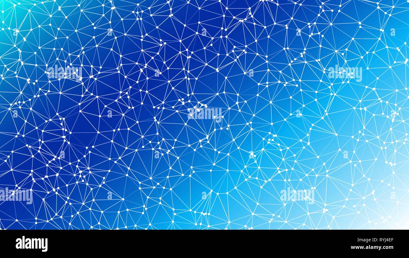 Blank technical abstract concept, vector triangle shapes and circles ...