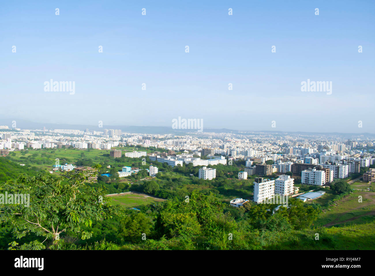 Pune city view hi-res stock photography and images - Alamy