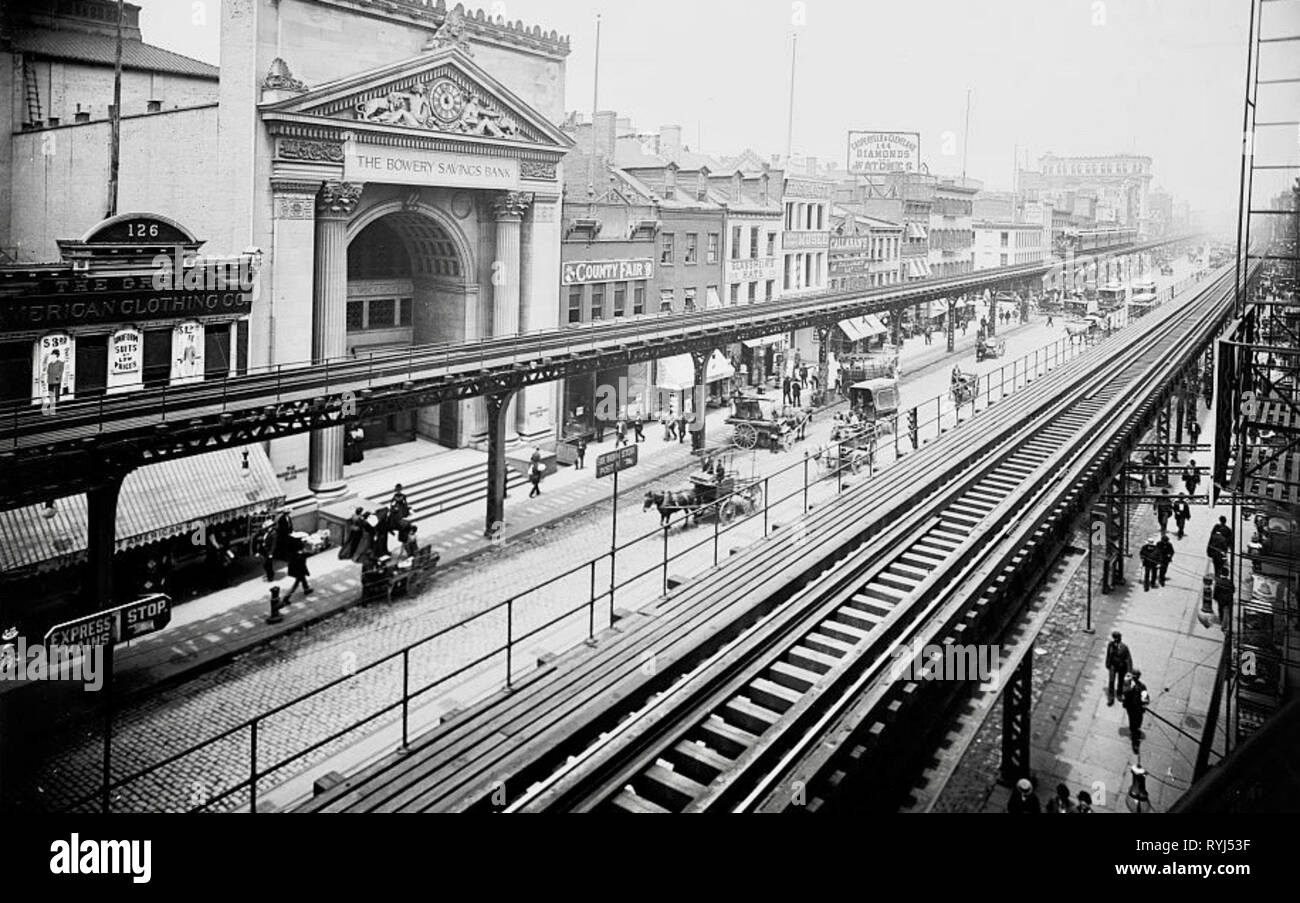 New york cityscape 1900 hi-res stock photography and images - Alamy