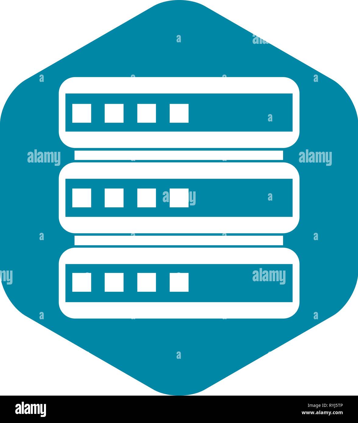 Database icon, simple style Stock Vector Image & Art - Alamy