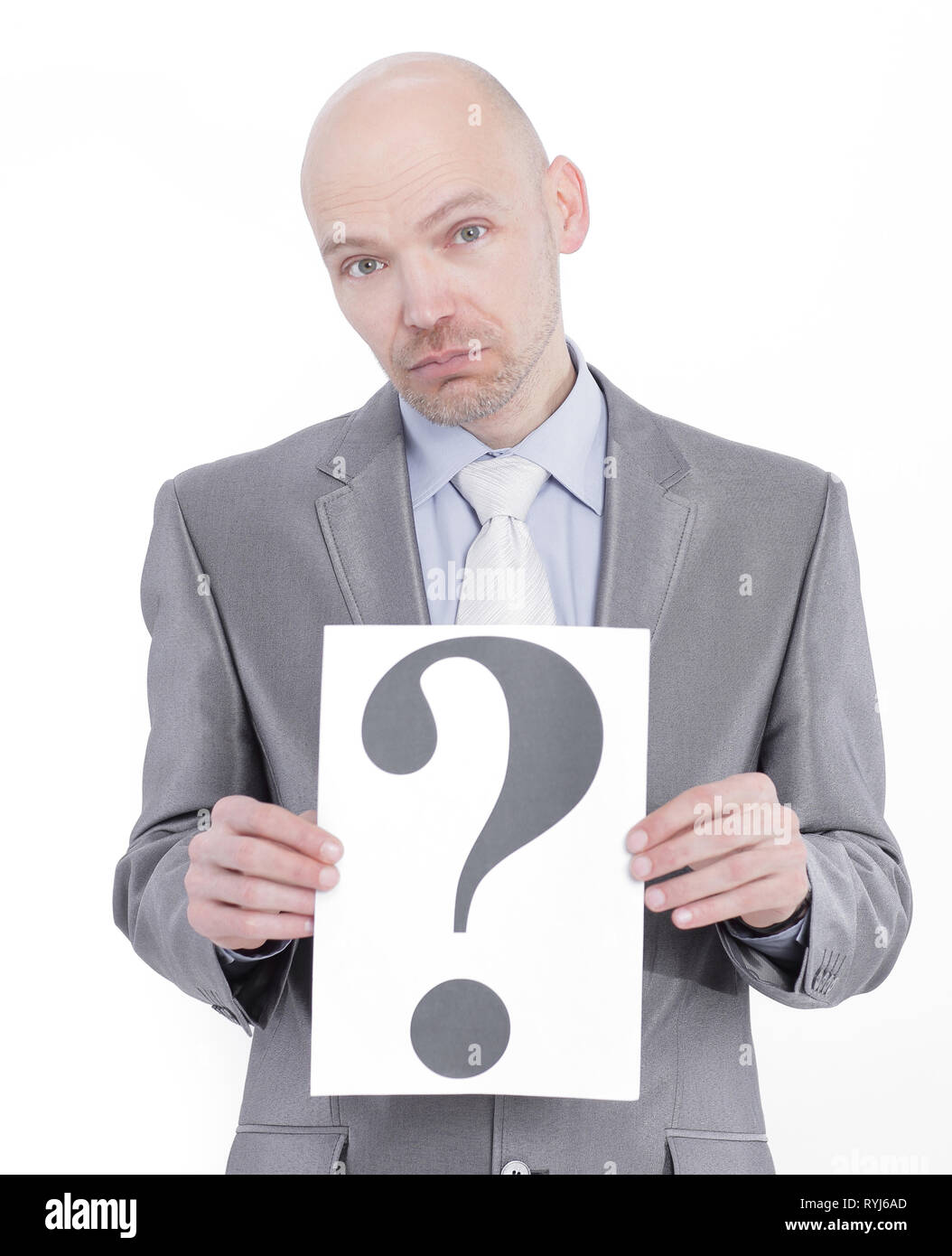 Hands holding sign question mark hi-res stock photography and images ...