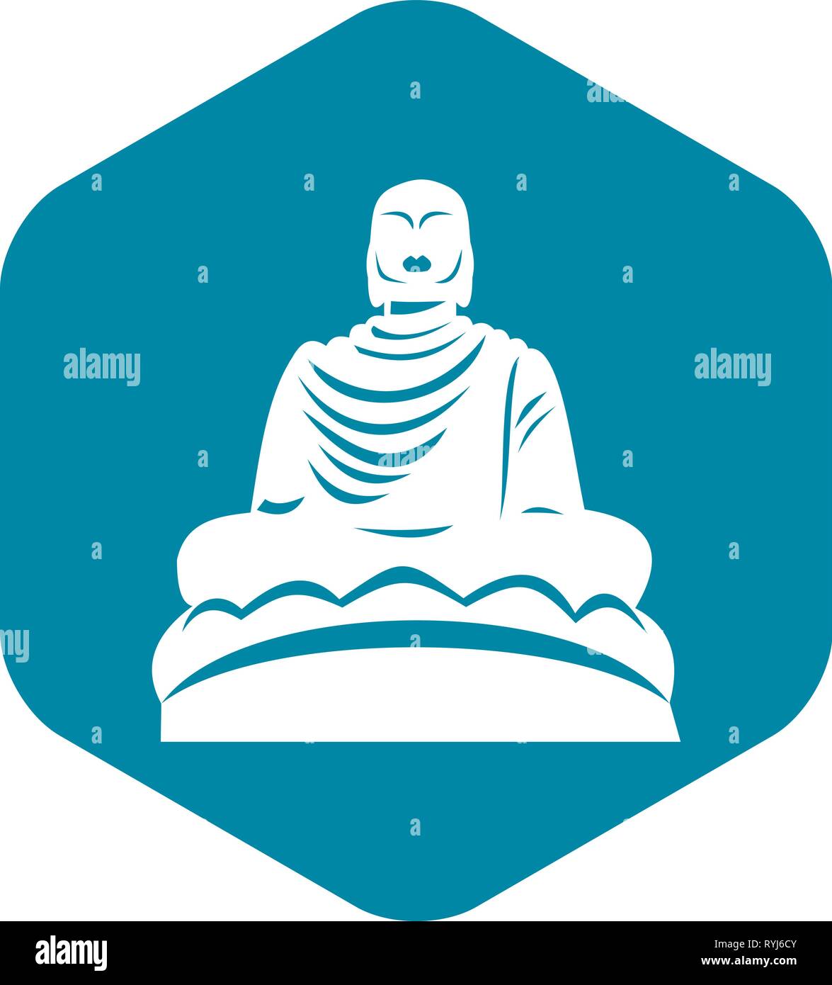 Buddha head image Stock Vector Images - Alamy