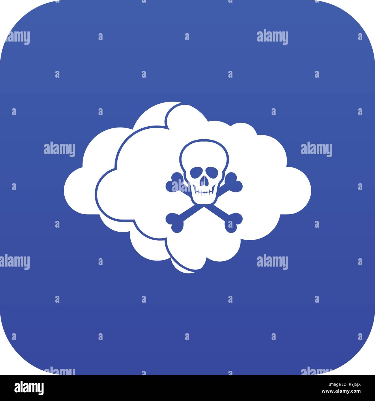 Blue sky bones Stock Vector Images - Alamy