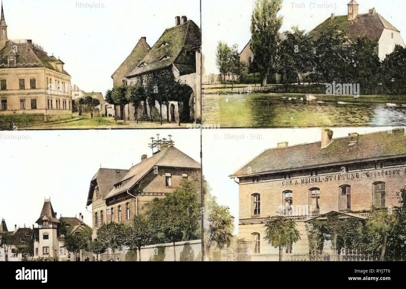 1909 postcards of saxony anhalt hi-res stock photography and images - Alamy