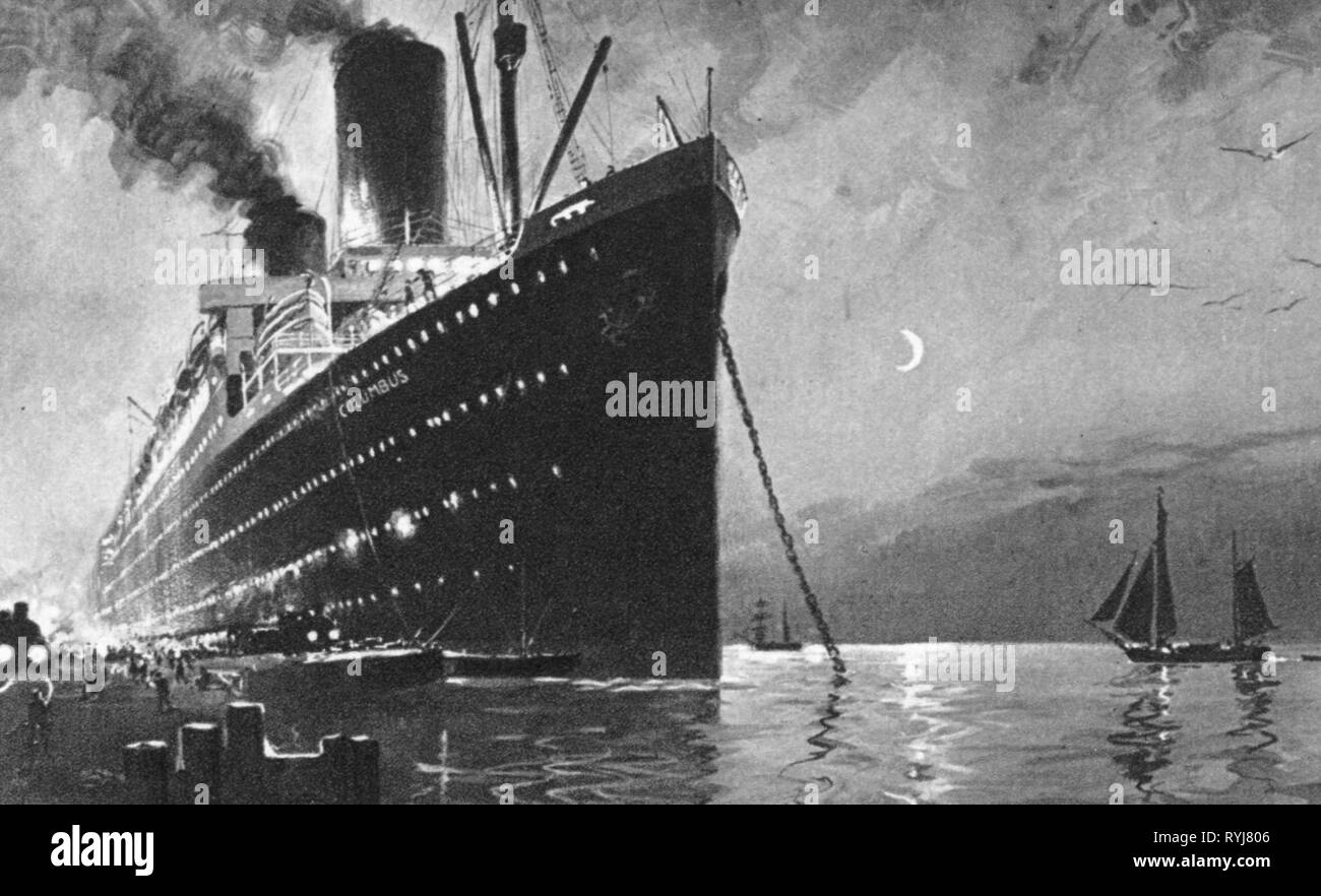 transport / transportation, navigation, steamship, passenger ship ...