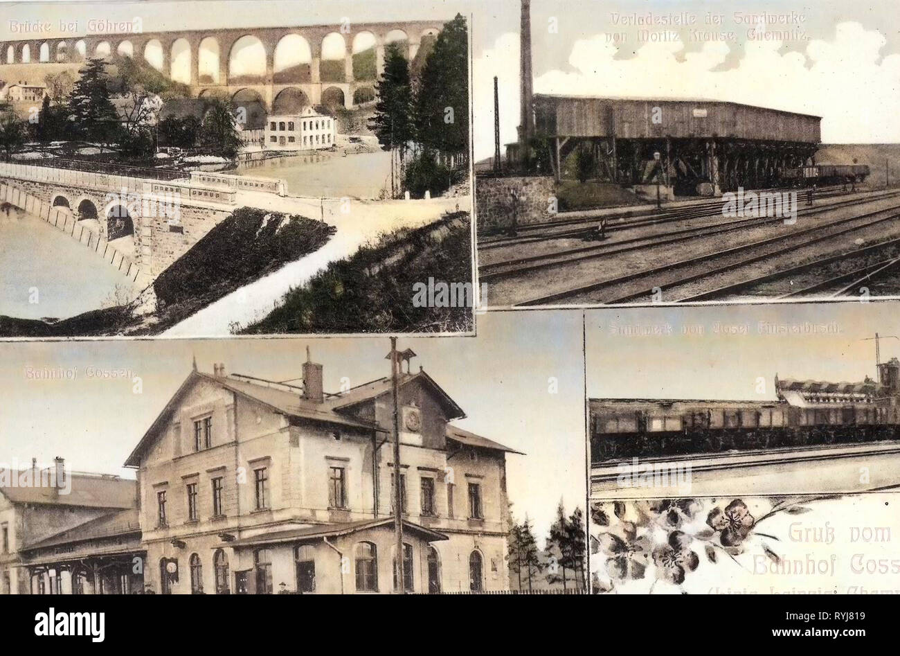 Bahnhof cossen hi-res stock photography and images - Alamy