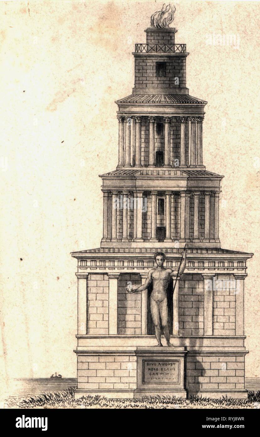transport / transportation, navigation, lighthouses, Roman lighthouse ...