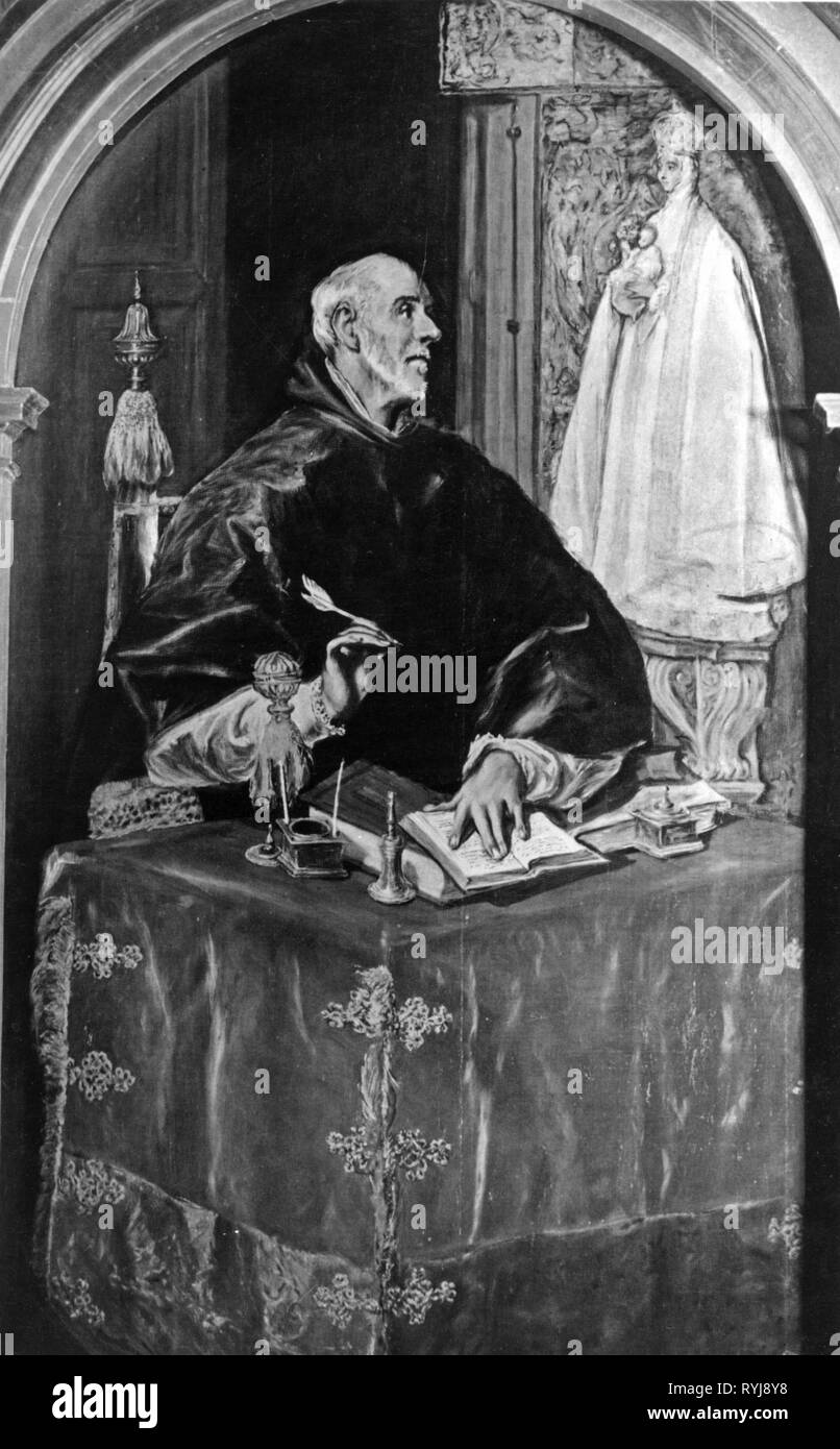 Statue of el greco hi-res stock photography and images - Alamy