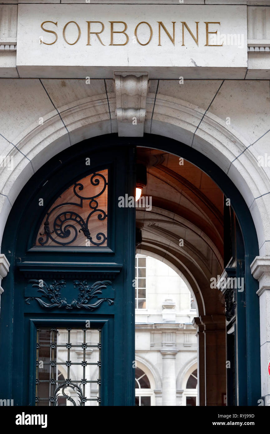 Sorbonne university hi-res stock photography and images - Alamy