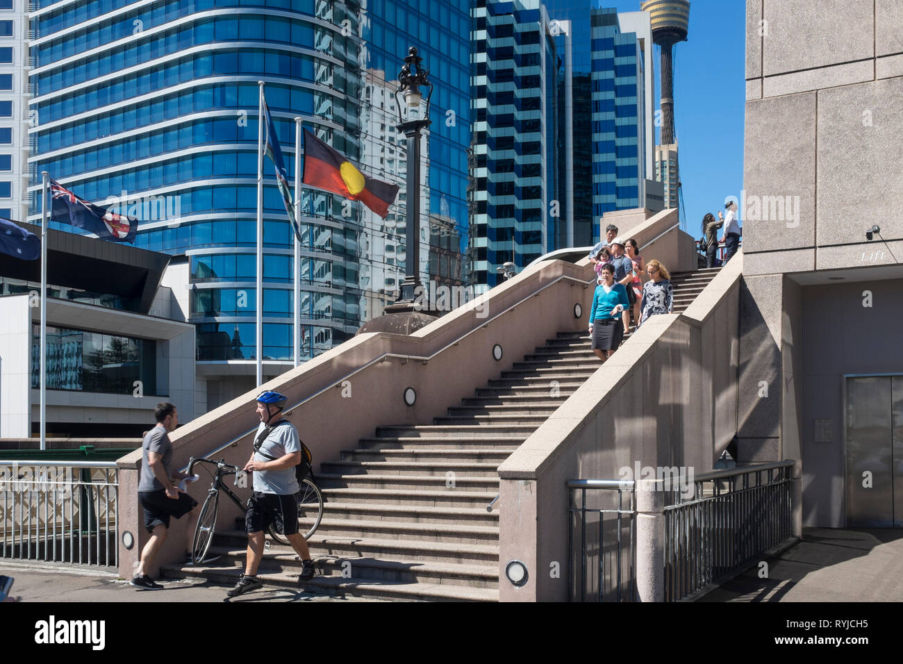 Stairs sydney australia hi-res stock photography and images - Alamy
