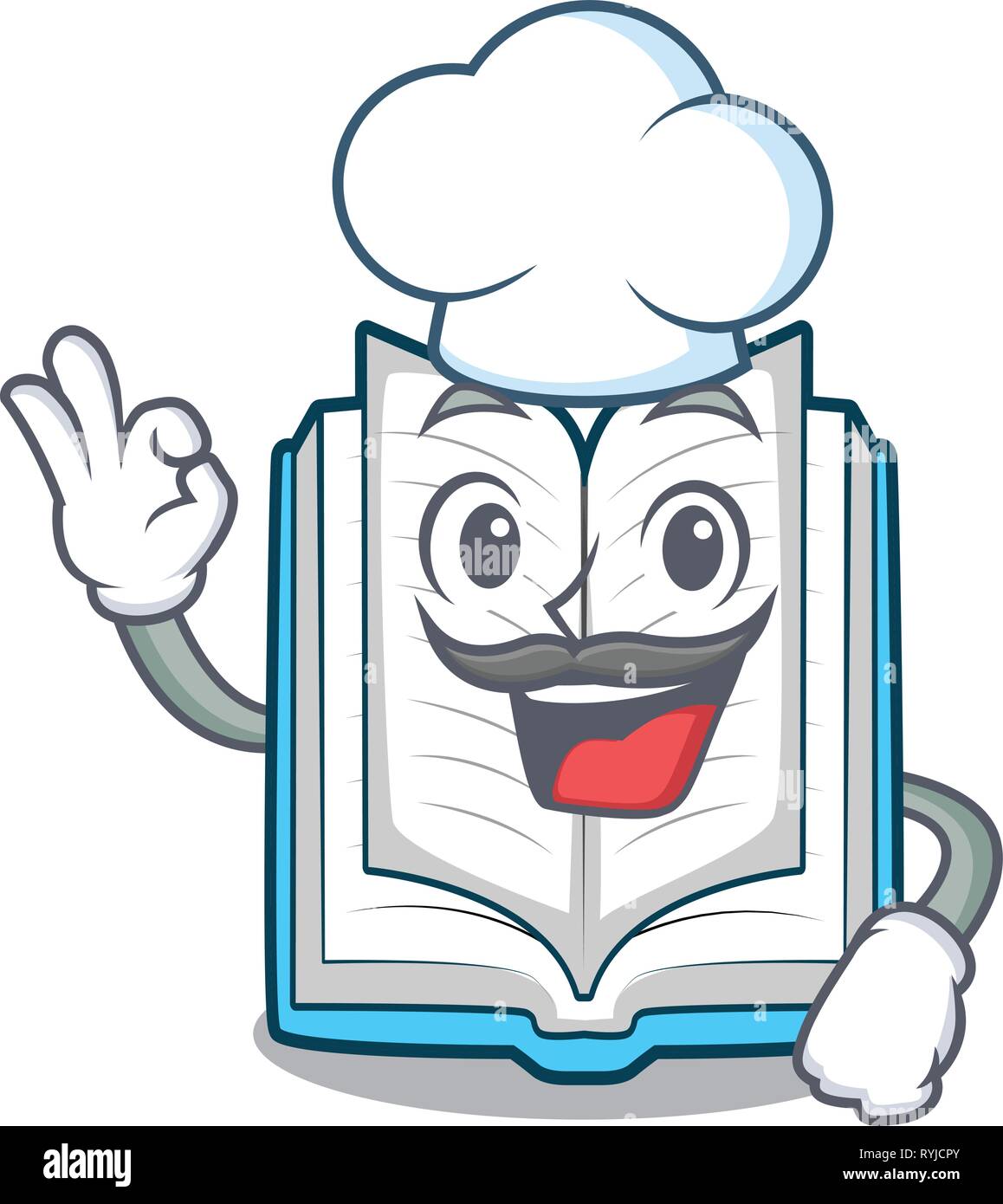 Open food magazine Stock Vector Images - Alamy