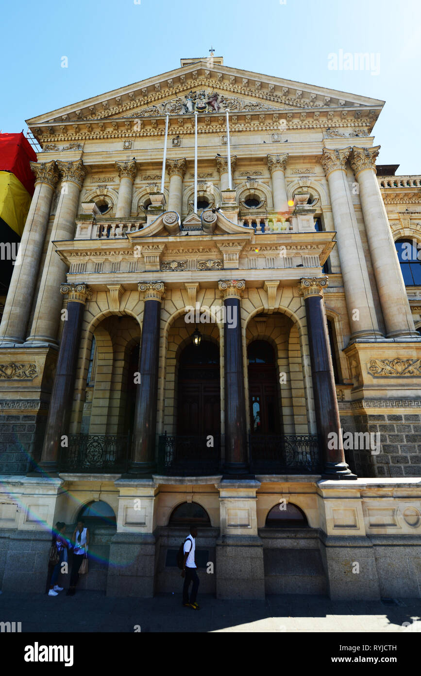 Cape Town's City Hall Stock Photo - Alamy