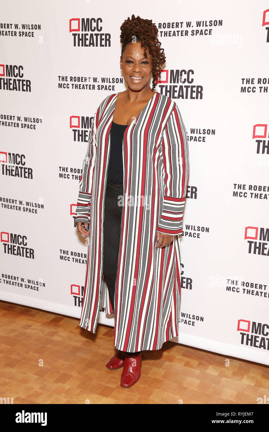 Opening night of The Light at the Robert W. Wilson MCC Theater Space ...