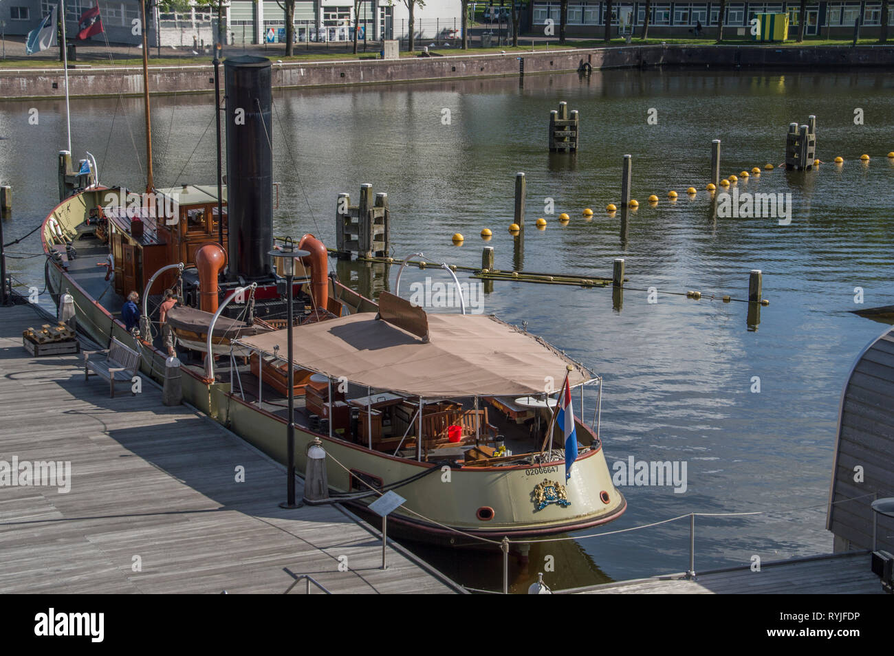 Steamship Christiaan Brunnings At The Scheepvaartmuseum Amsterdam The ...