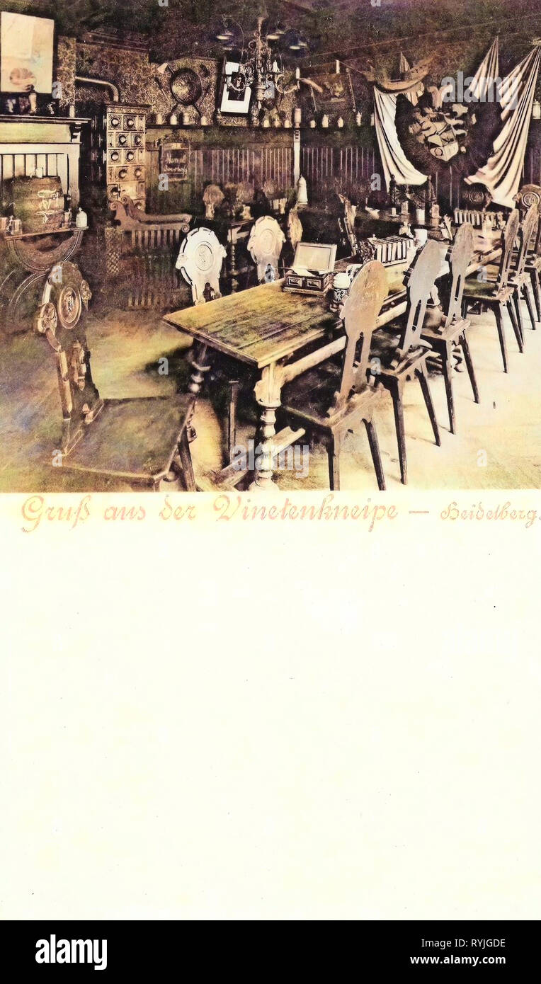 Burschenschaft vineta heidelberg hi-res stock photography and images ...