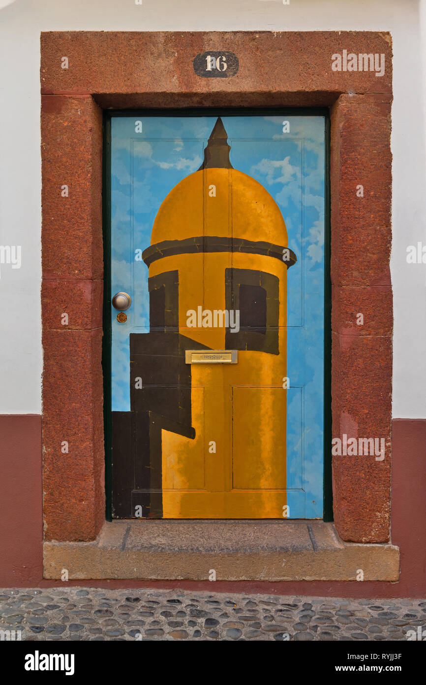 Doors of madeira hi-res stock photography and images - Alamy