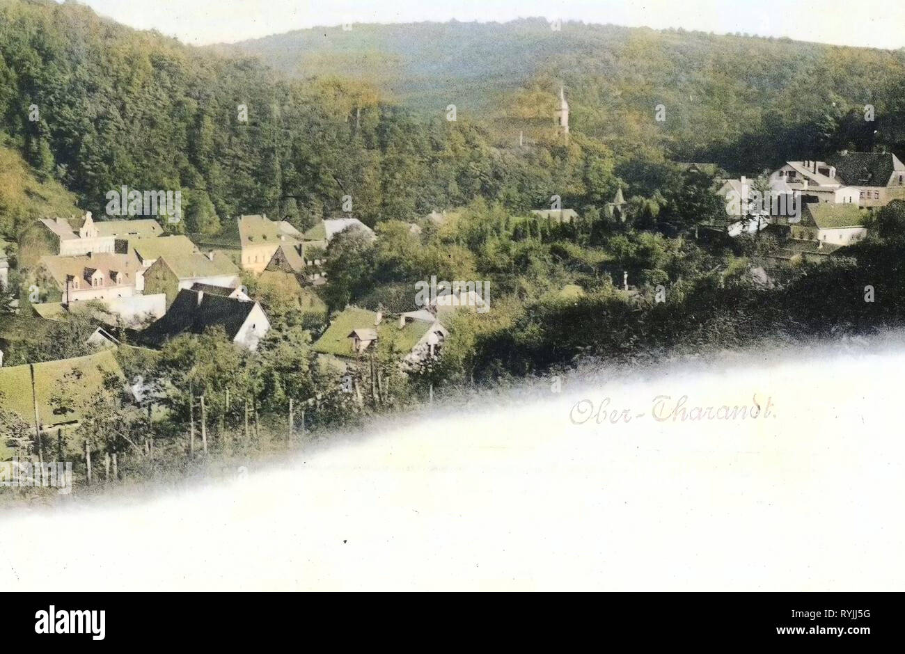 Churches in Tharandt, Buildings in Tharandt, 1898, Landkreis Sächsische ...