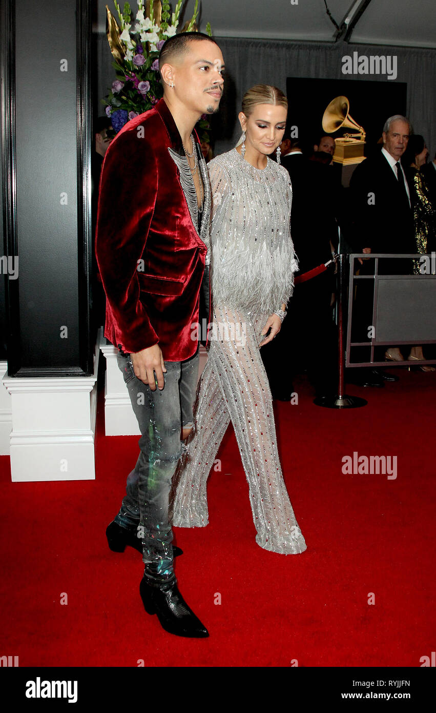 61st Annual Grammy Awards 2019 Arrivals held at the Staples Center in ...
