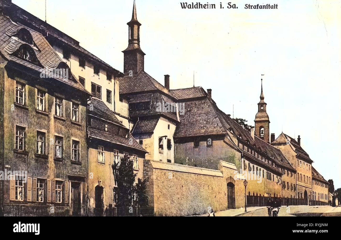 Bicycles in Germany, JVA Waldheim, 1899, Landkreis Mittelsachsen ...