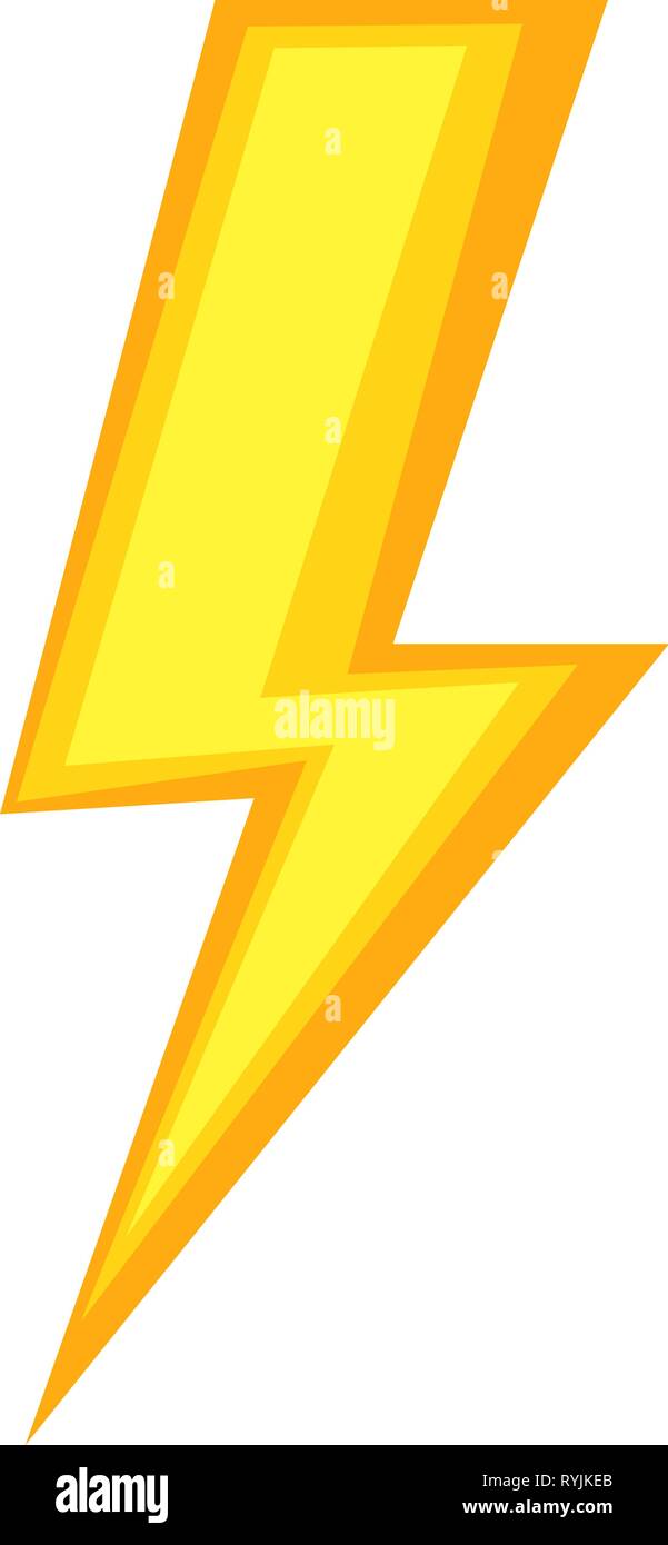 Colorful cartoon energy symbol Stock Vector Image & Art - Alamy