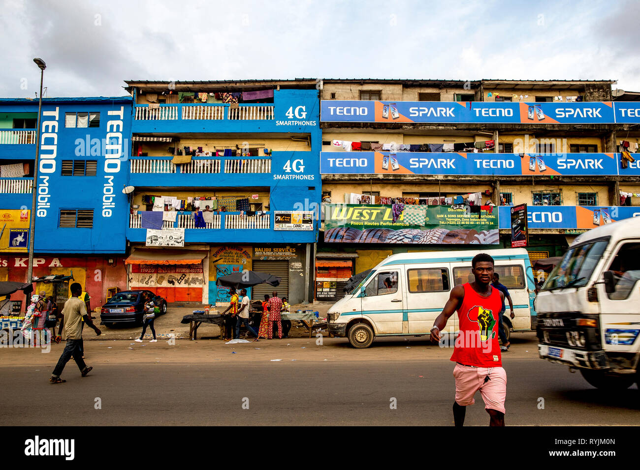 Ivory coast abidjan traffic hi-res stock photography and images - Alamy