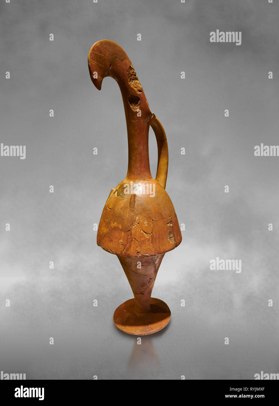 Terra cotta Hittite beak shaped spouted pitcher - 1700 BC to 1500BC ...