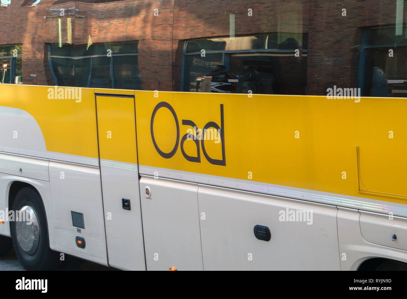 OAD Tour Bus At Amsterdam The Netherlands 2018 Stock Photo - Alamy