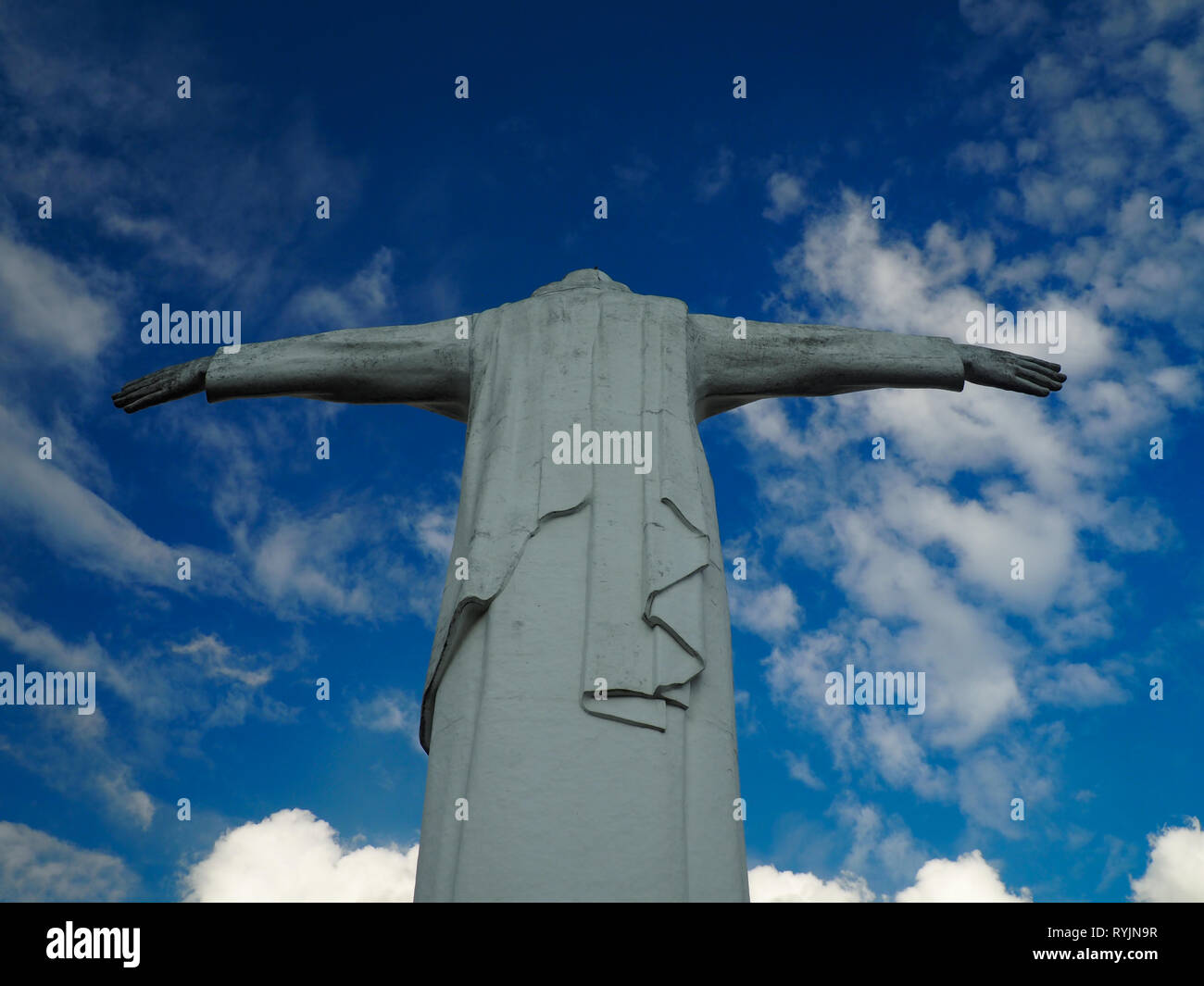 Welcoming christ statue hi-res stock photography and images - Alamy