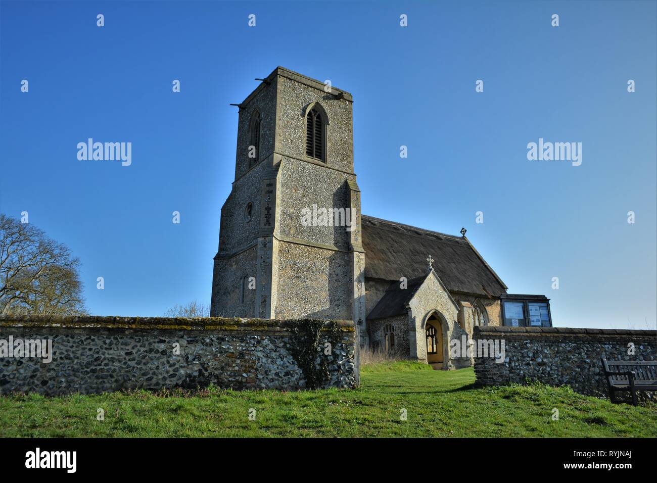 All saints church icklingham hi-res stock photography and images - Alamy